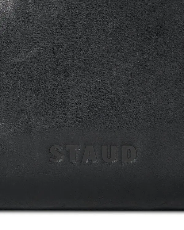 Staud Cy Convertible Leather Bag - Black