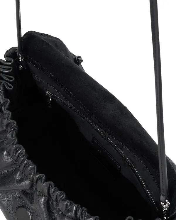 Staud Cy Convertible Leather Bag - Black