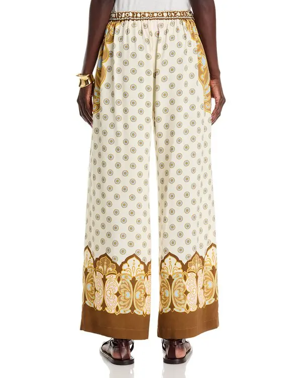 La DoubleJ Club Printed Wide Leg Pants - Cocoon Placee