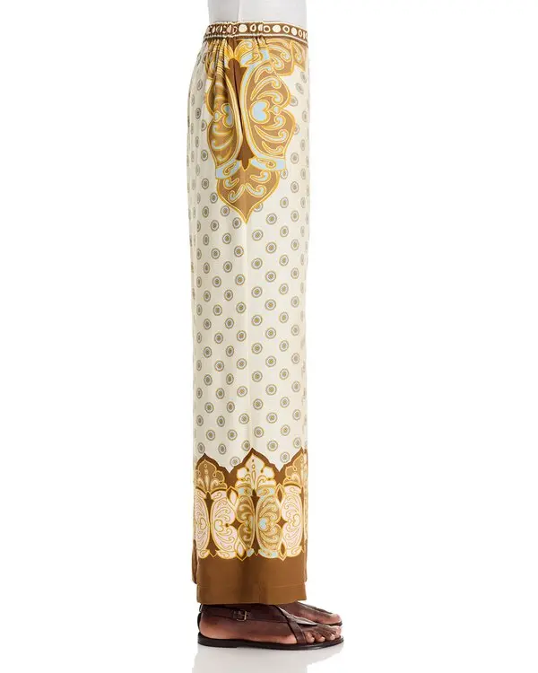 La DoubleJ Club Printed Wide Leg Pants - Cocoon Placee