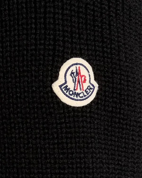 Moncler Diamond Quilted Padded Wool Cardigan