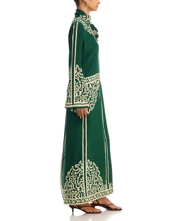 Johanna Ortiz The Windborne Silk Tunic Dress