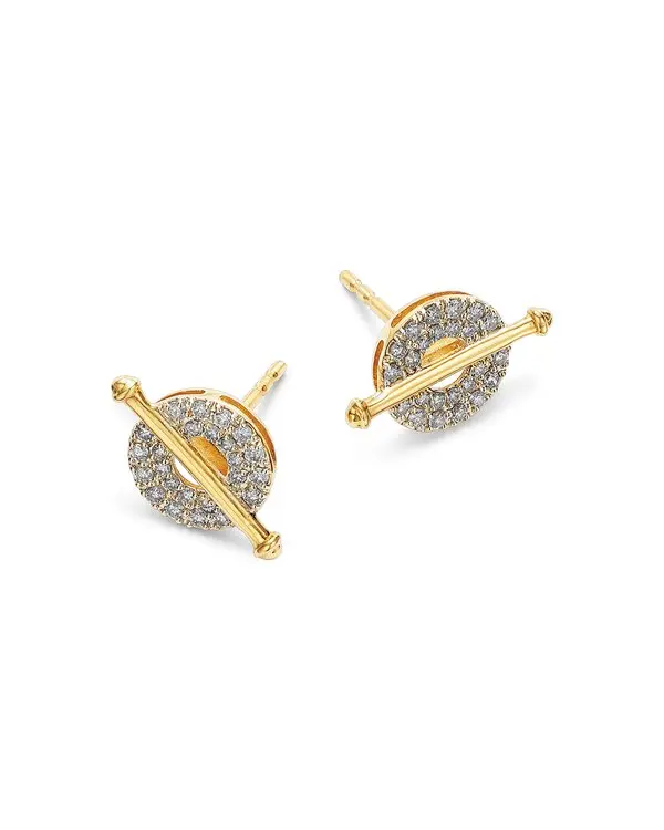 Bloomingdale'S Diamond Statement Stud Earrings In 14k Yellow