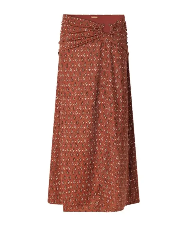 Johanna Ortiz Under The Sun Paisley-print Skirt