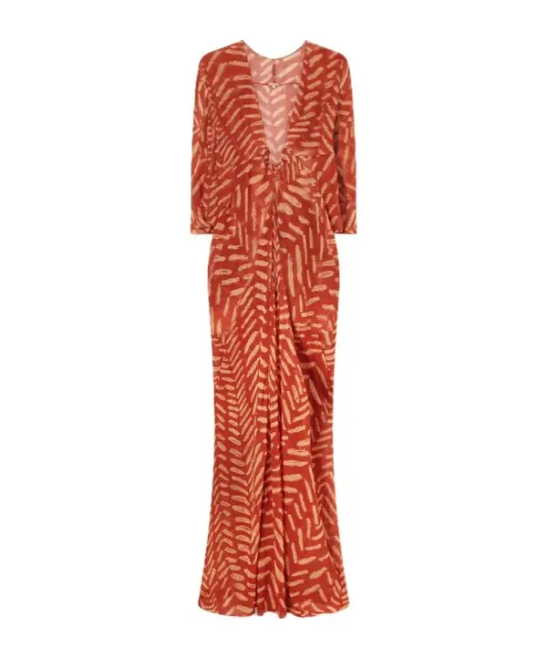 Johanna Ortiz Sensory Tapestry Tunic Maxi Dress