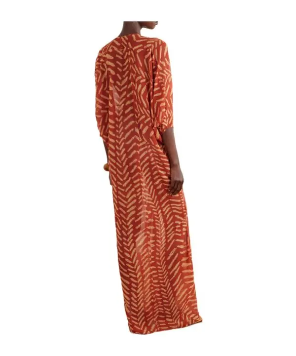 Johanna Ortiz Sensory Tapestry Tunic Maxi Dress