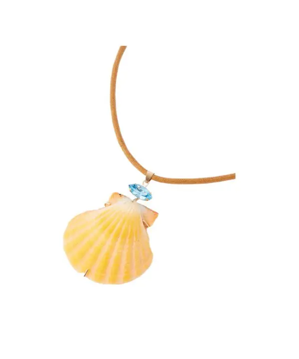 JENNIFER BEHR Shell Pendant Necklace