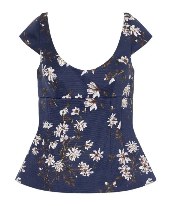 EMILIA WICKSTEAD Floralprint Top