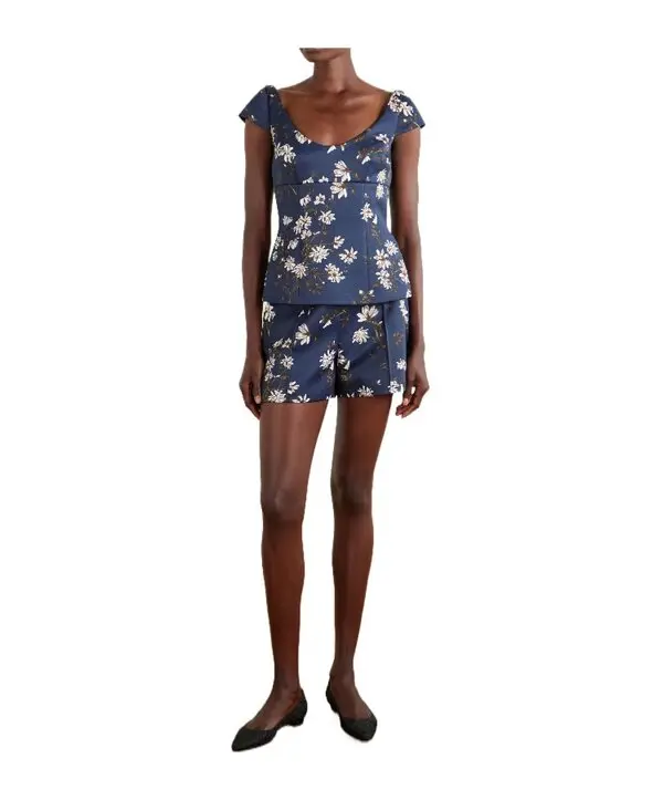 EMILIA WICKSTEAD Floralprint Top