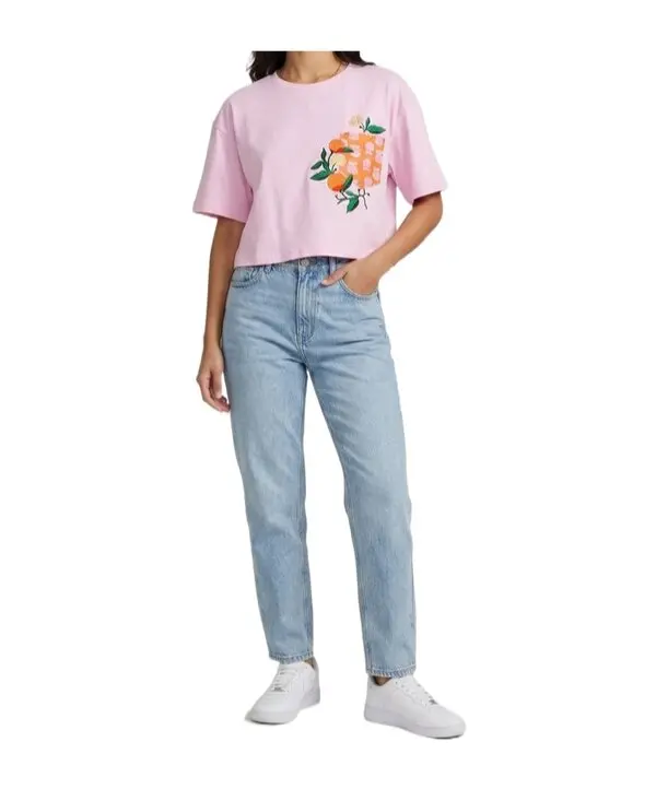 IBLUES Crew-neck T-shirt With Patch Pocket