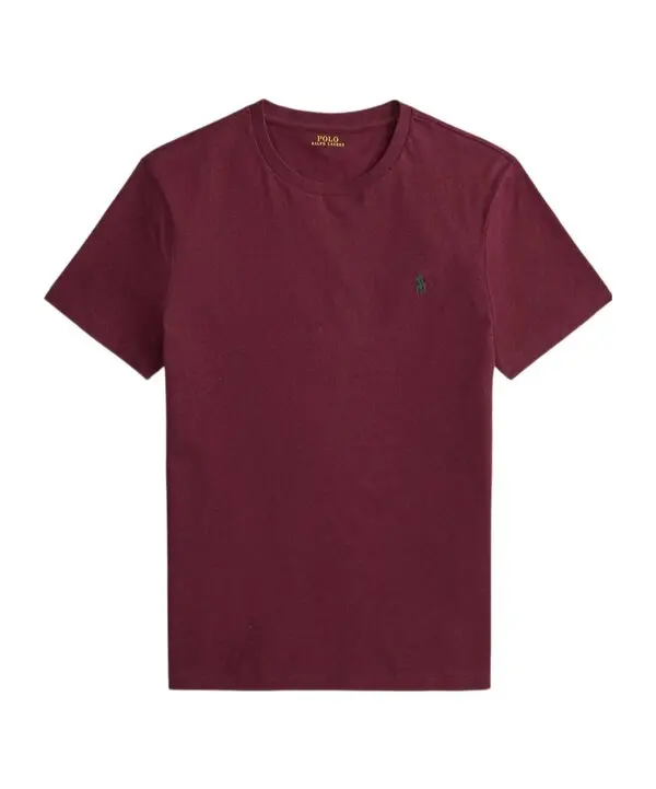 Polo Ralph Lauren Pony Embroidered Crewneck T-shirt - Red