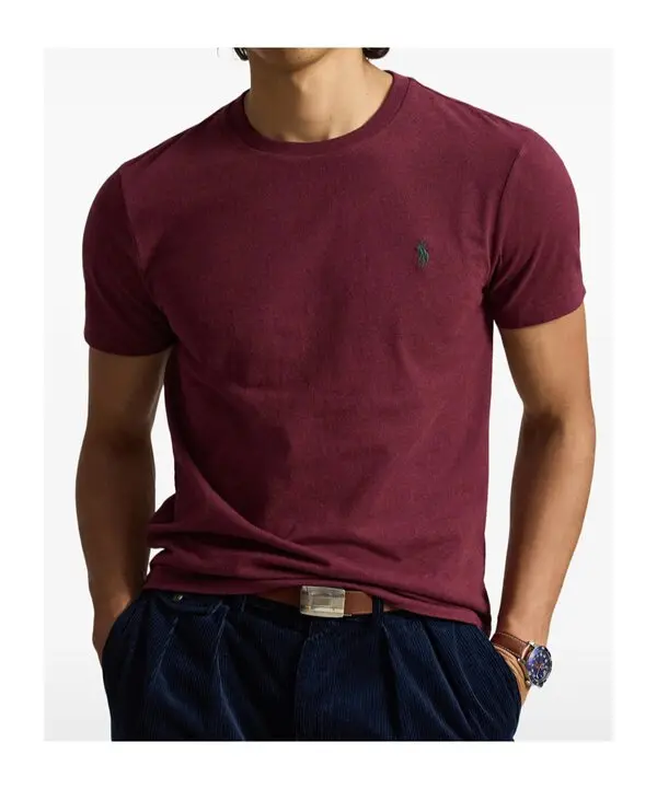 Polo Ralph Lauren Pony Embroidered Crewneck T-shirt - Red