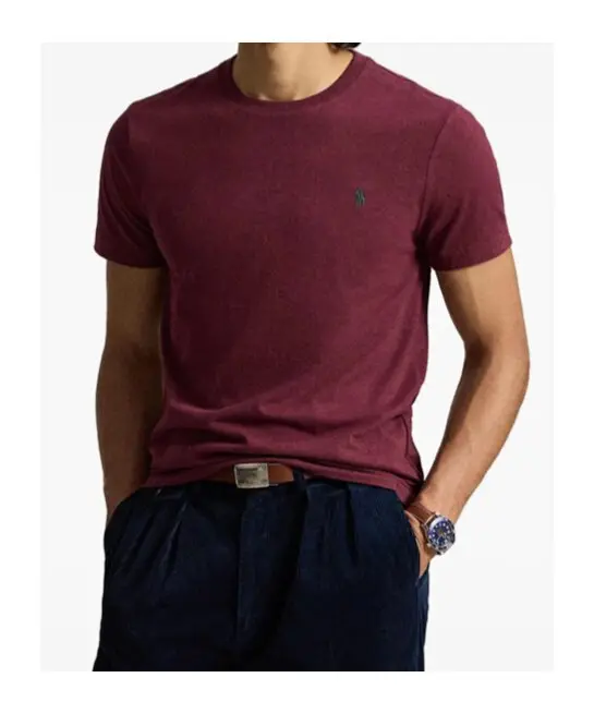 Polo Ralph Lauren Pony Embroidered Crewneck T-shirt - Red
