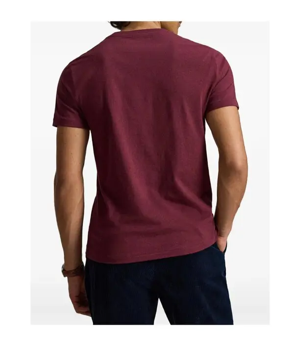 Polo Ralph Lauren Pony Embroidered Crewneck T-shirt - Red