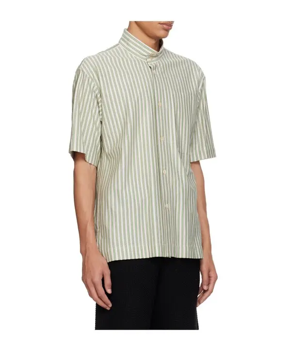 Issey Miyake Striped Shirt