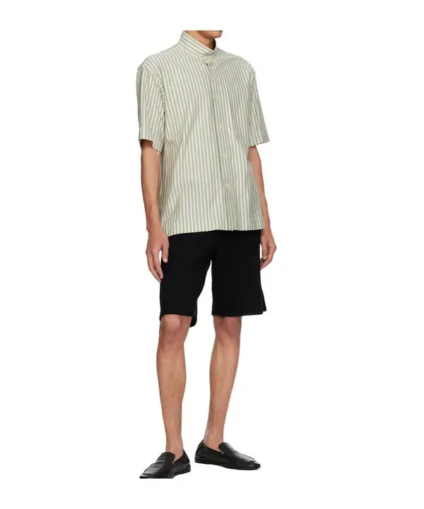 Issey Miyake Striped Shirt