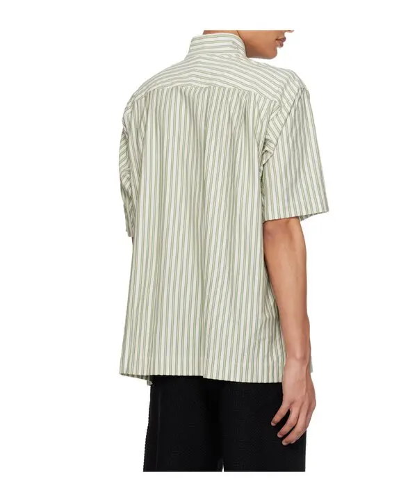 Issey Miyake Striped Shirt