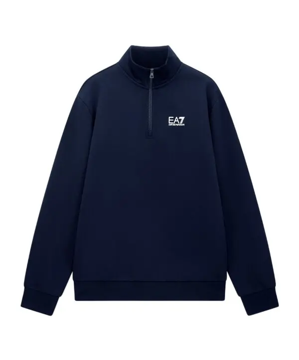 EA7 Cotton-blend Core Identity Sweatshirt