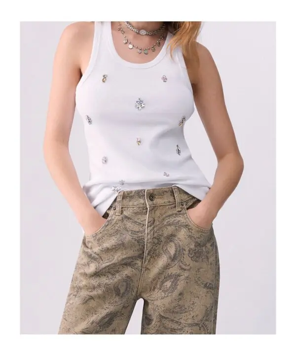 Liu Jo T-shirt With Jewel Decoration