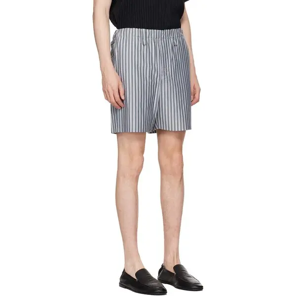 Issey Miyake Striped Jersey Shorts