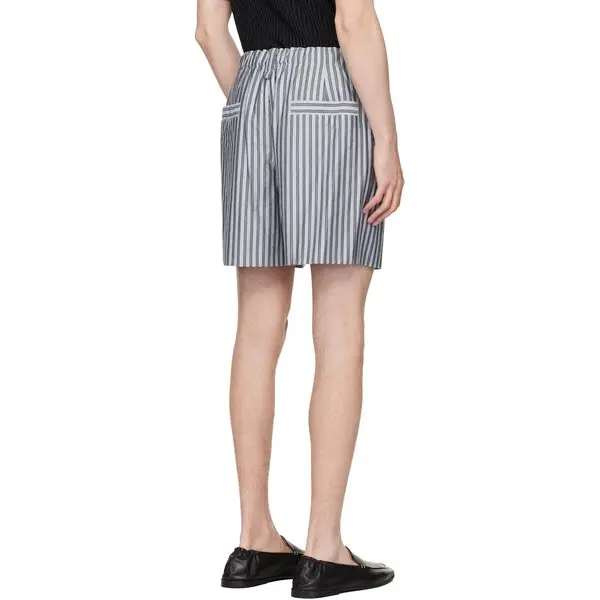 Issey Miyake Striped Jersey Shorts