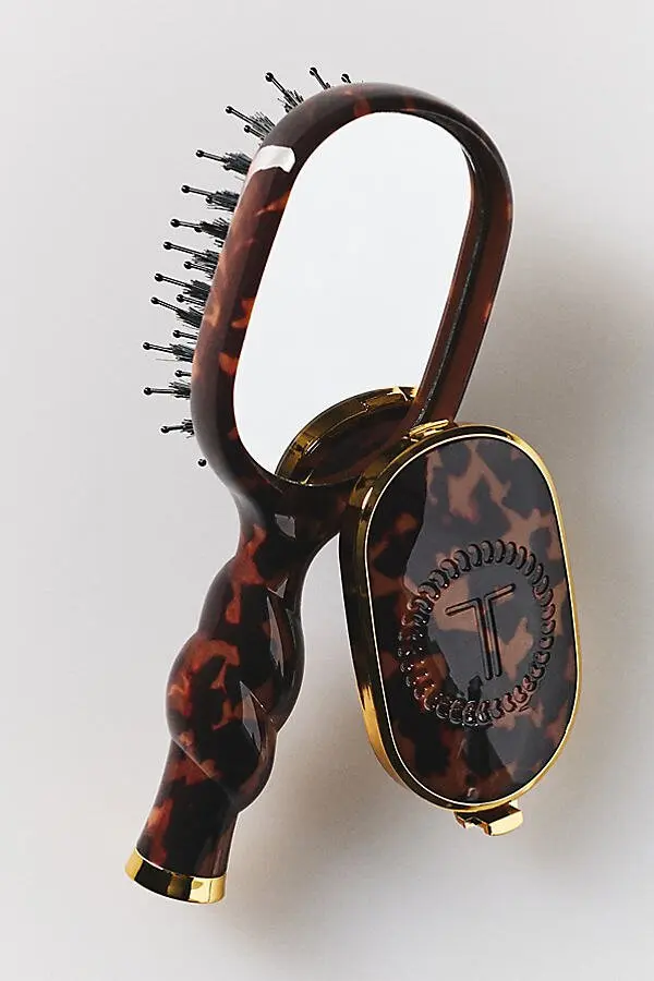 TELETIES Mi Boar Bristle Hair Brush - Tortoise