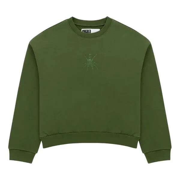 SP5DER Rhinestone Tm Crewneck - Xanadu