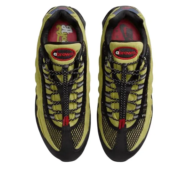 Nike X Aya Brown Air Max 95 Bug Bubble 'atomic Green Black