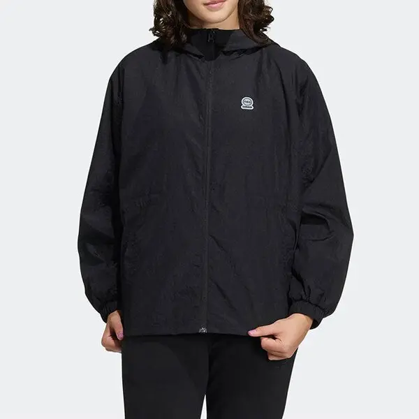 Adidas Neo Woven Hooded Training Windbreaker Jackets