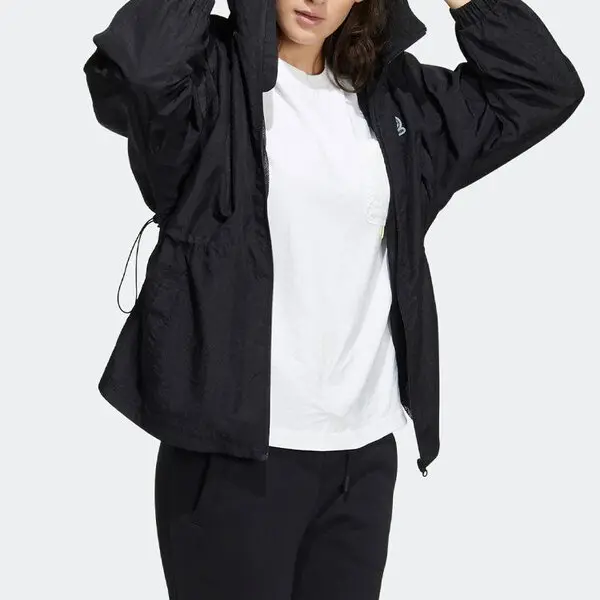 Adidas Neo Woven Hooded Training Windbreaker Jackets