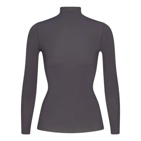 Nike X Skims Weightless Layers Mock-neck Long-sleeve Top
