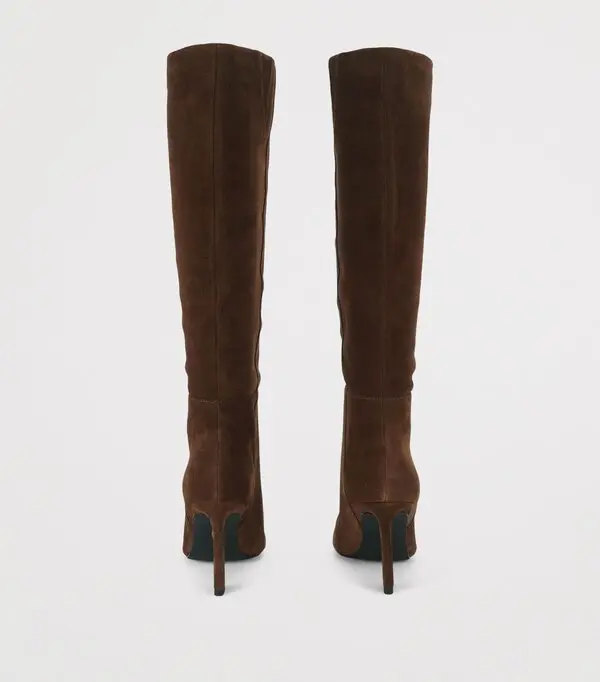 Kurt Geiger Suede Annabel Knee-high Boots