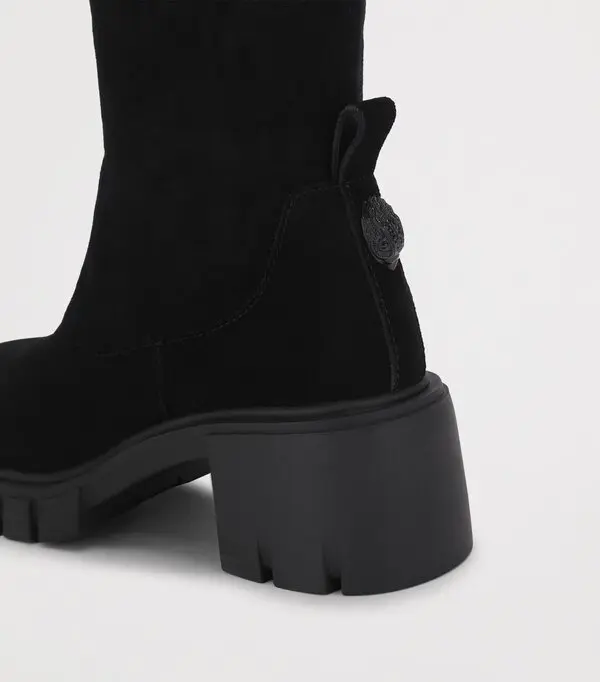 Kurt Geiger Suede Clarence Knee-high Boots