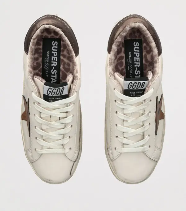 GOLDEN GOOSE Leather Super-star Sneakers