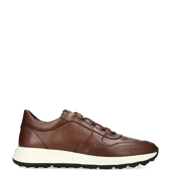 TOD'S Leather All Elastico Sportivo Sneakers