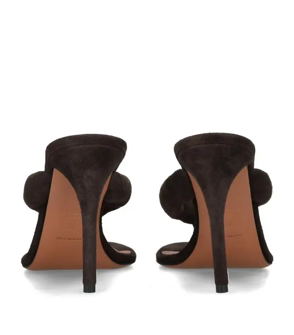 Alaïa Suede Thong Sandals 90