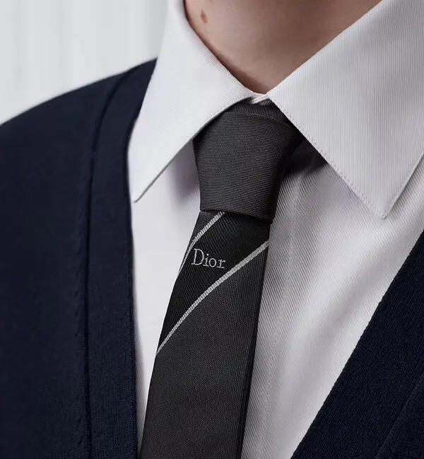 Dior Logo Detail Tie