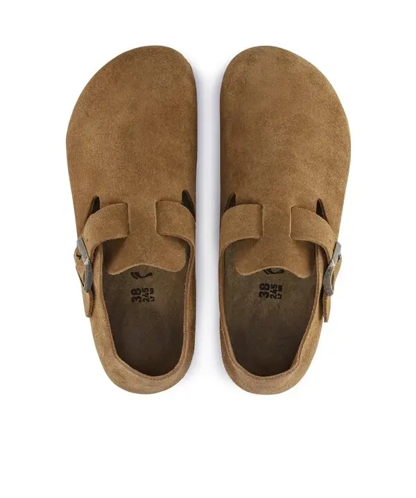 BIRKENSTOCK London Logo-debossed Sandals