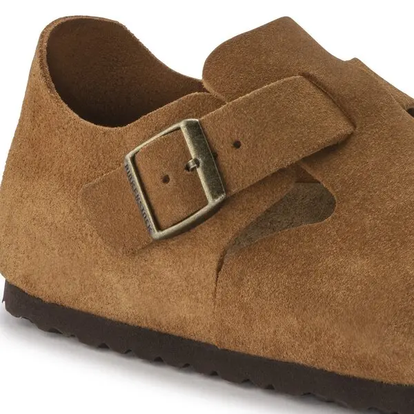 BIRKENSTOCK London Logo-debossed Sandals