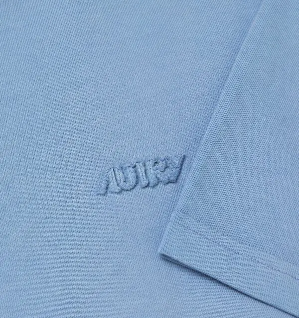 AUTRY Embroidered-logo Cotton T-shirt