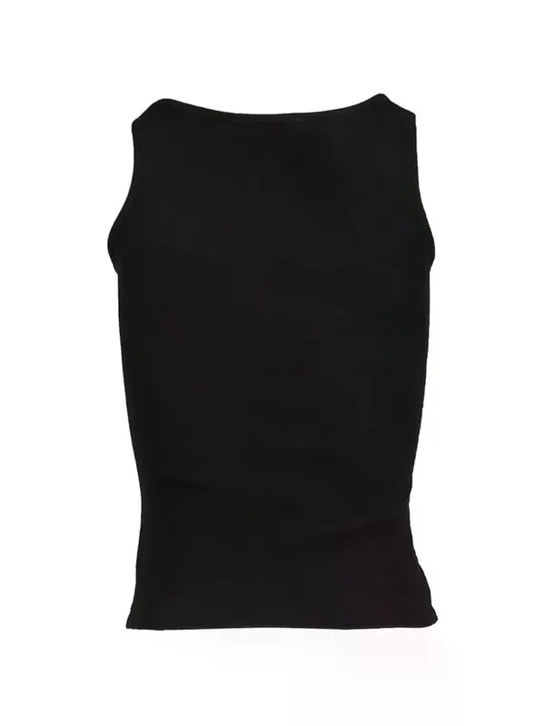 VIVAMUS Graphic-print Cropped Tank Top