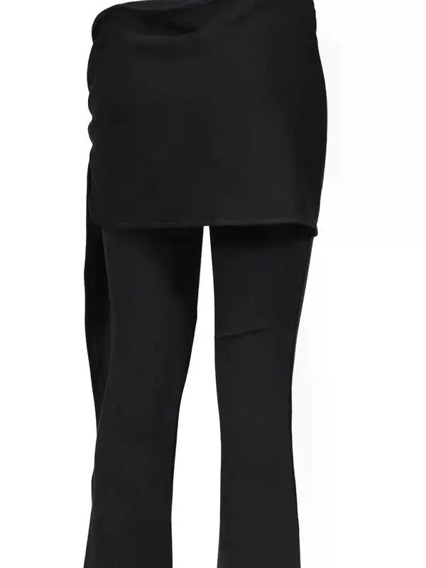 BOHEMSEO Strap-tied Flared Trousers
