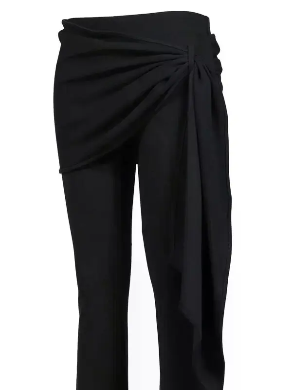 BOHEMSEO Strap-tied Flared Trousers