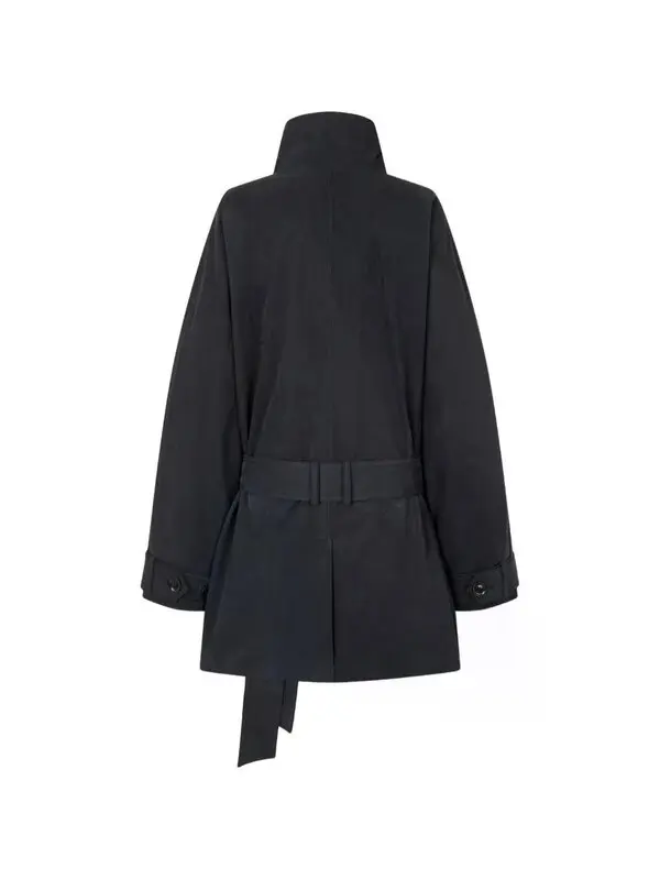STUDIO TOMBOY Belted High-neck Single-breasted Coat