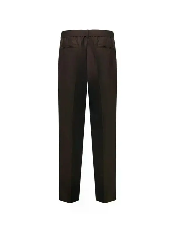 GIULIANO GALIANO Belted Pleated Tailored Trousers