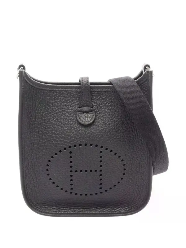 Hermès 1951 Clemence Evelyne I 16 Amazone Crossbody Bag - Black