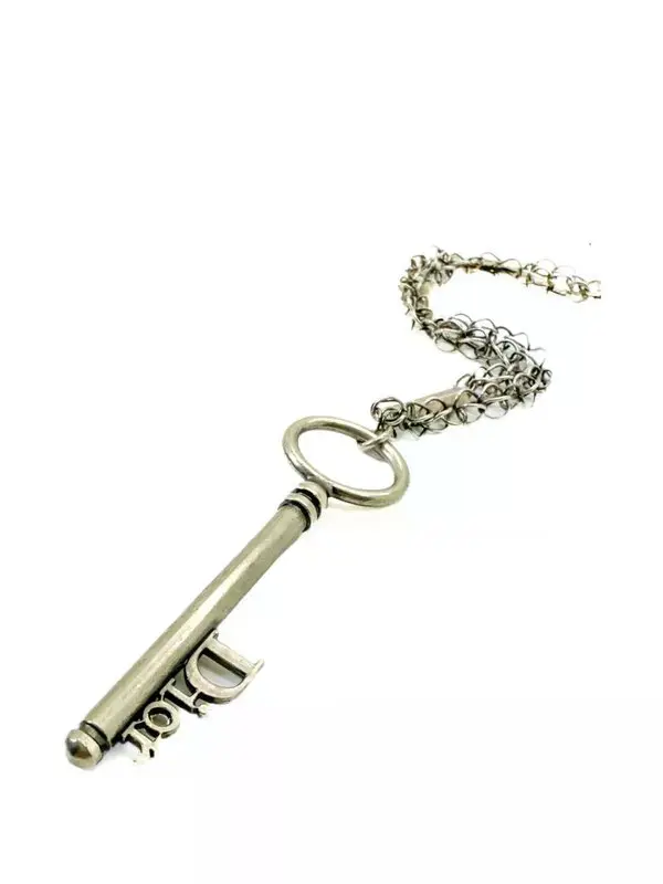 Dior 2000s Galliano Key Pendant Necklace
