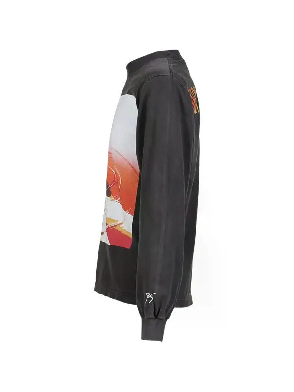 EVANGELI0N 95 Graphic-print Long-sleeve T-shirt