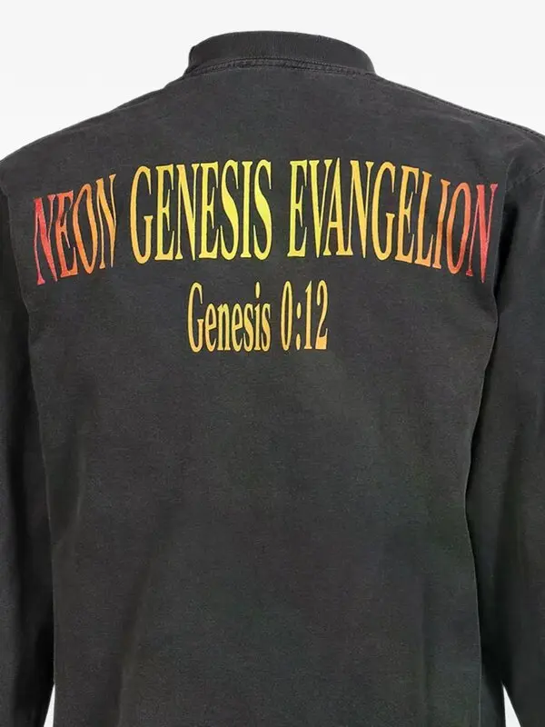 EVANGELI0N 95 Graphic-print Long-sleeve T-shirt