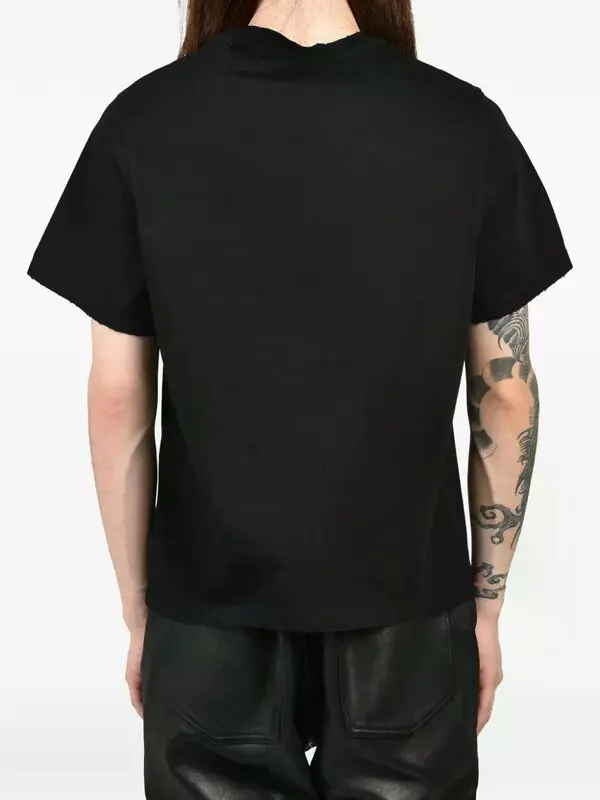 DET BLEV SENT Distressed T-shirt